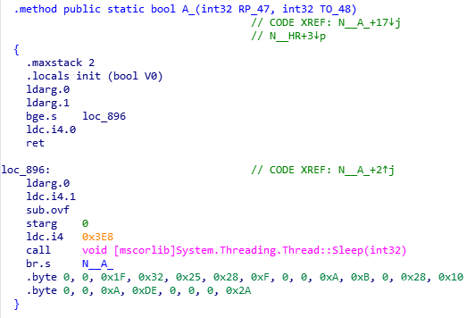 求助 Dnspy关于 Exception Occurred When Decompiling 错误,如何改变net C 的msil编码。 求助问答 看雪 安全社区安全招聘